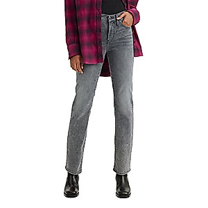 Levi's Women's 314 Shaping Straight Jeans (Also Available in Plus), Grey Ghost, 32 Regular