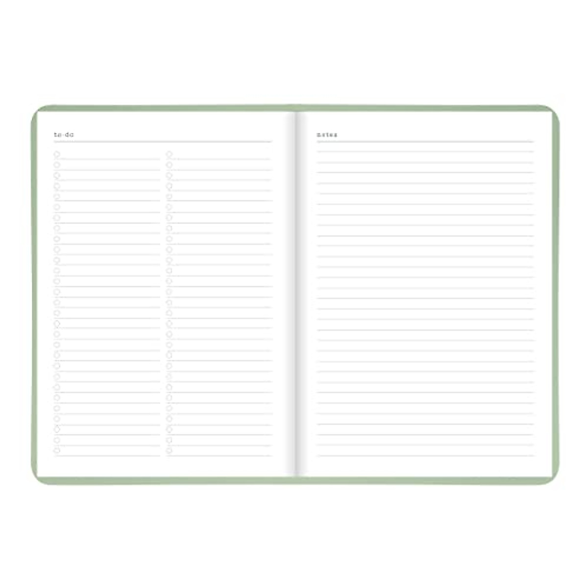 Letts Conscious Weekly/Monthly Planner, 12 Months, January to December, 2024, Sewn Binding, A5 Size, 8.25" x 5.875", Multilingual, Sage (C082396-24)