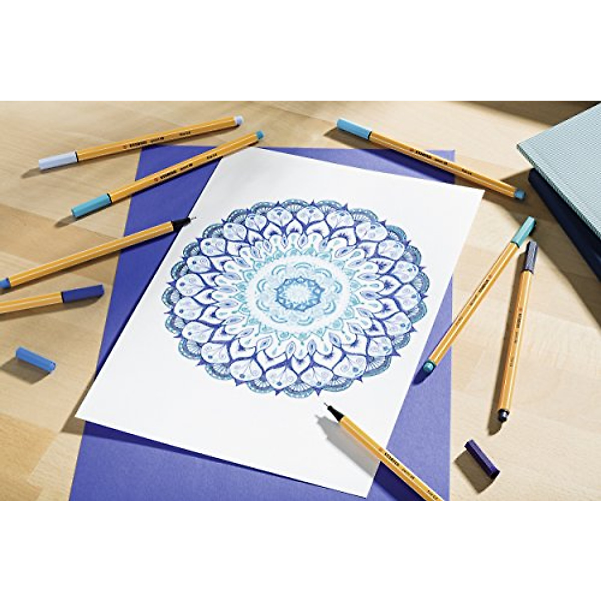 Fineliner - STABILO Point 88 Arty Rollerset of 25 Assorted Colours