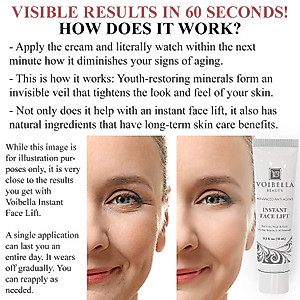 VOIBELLA BEAUTY Instant Eye Lift Combo - Reduce the Appearance of Wrinkles, Eye Bags, Make Eyes Look Younger In Minutes - Advanced Eye Rejuvenation for Men and Women