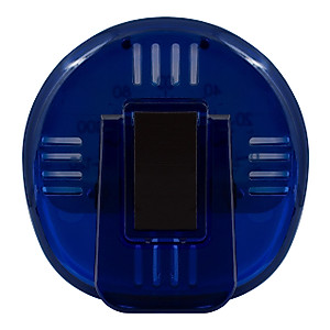 La Crosse 104-106BL Blue Analog Thermometer with Magnetic Back