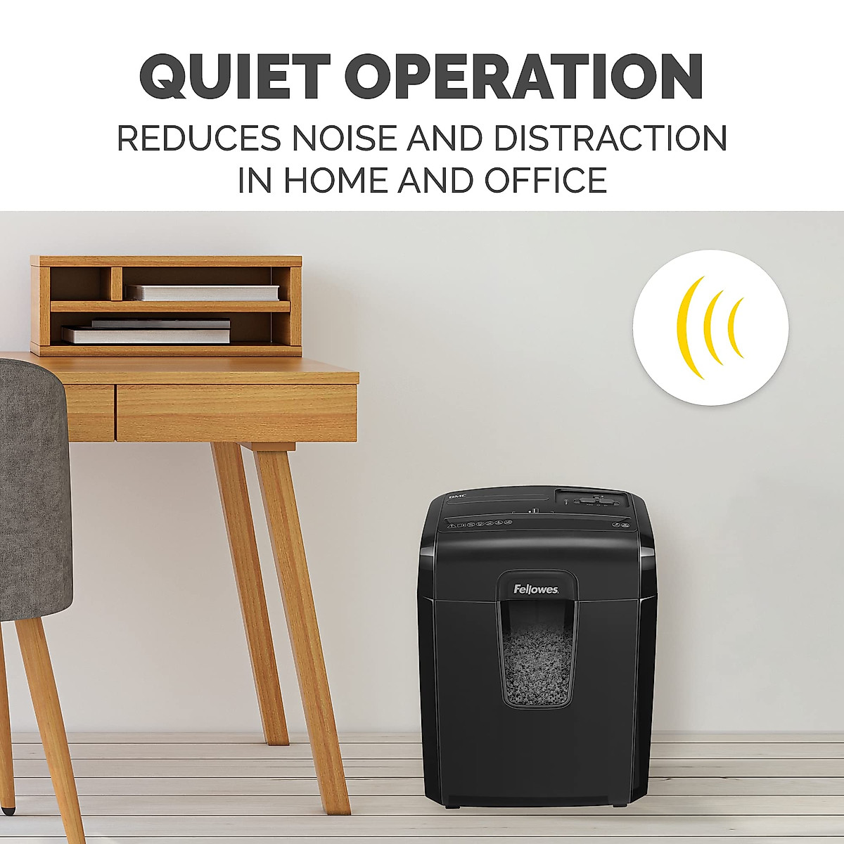 Fellowes 9C4 Cross-Cut Personal Paper Shredder for The Home Office