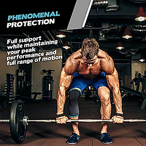 POWERLIX Compression Knee Sleeve for Women & Men, Medical Knee Brace for Arthritis & Knee Pain Relief, meniscus tear & Injury Recovery, Knee Support & Protection for Working out, Running & All Sports