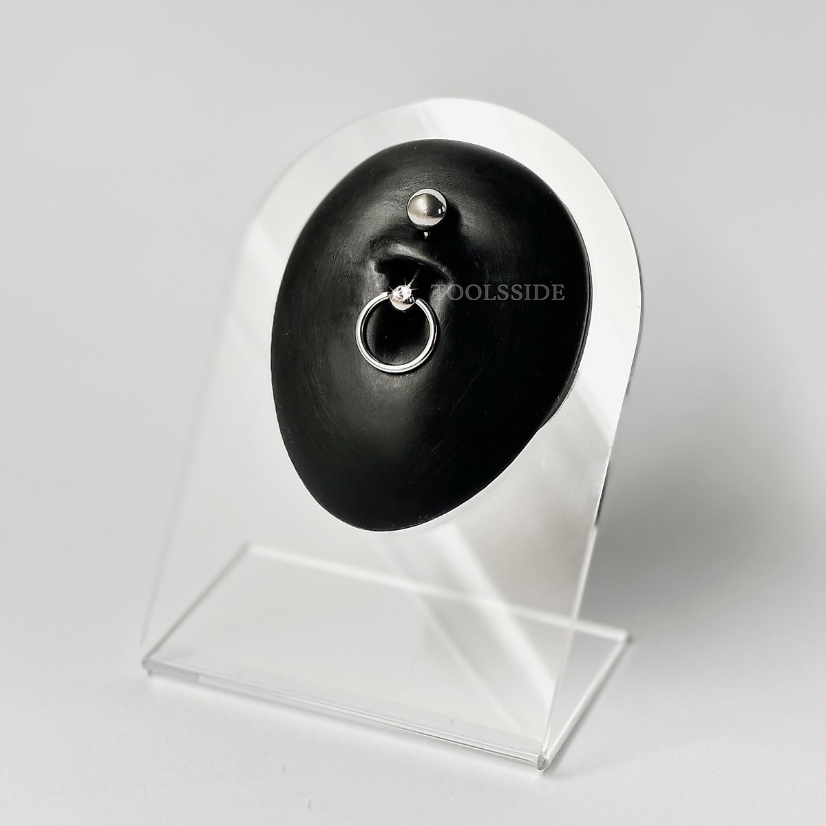 TOOLSSIDE Vertical Hood Piercing Jewelry for Women with a Unique Design - Belly Button Ring, Vch Jewelry Hood, Stainless Steel Belly Button Rings, Vch Piercing Jewelry 14g, Belly Button Piercing