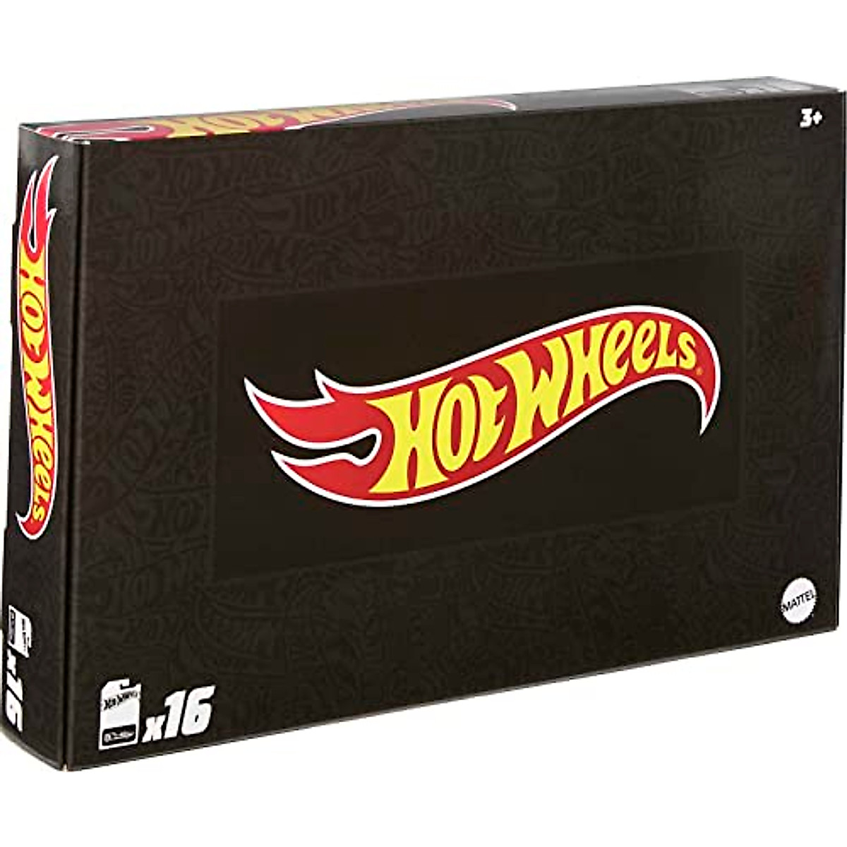 Hot Wheels Basics Black Box, 16 First-Appearance Toy Cars in 1:64 Scale, Possibly Includes a Treasure Hunt Car, Toy for Collectors & Kids 3 Years Old & Older