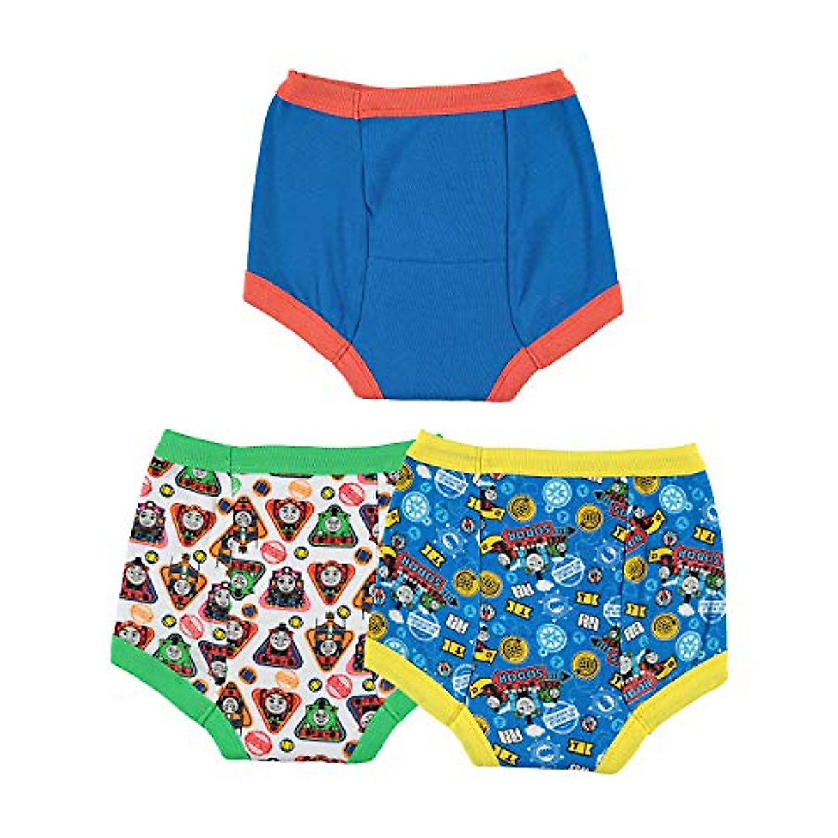 Thomas & Friends Boys Toddler Potty Training Pants with Success Tracking Chart and Stickers in Sizes 2T, 3T and 4T, 3-Pack