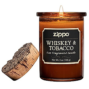 Zippo Spirit Candle - Whiskey and Tobacco - 5 oz.