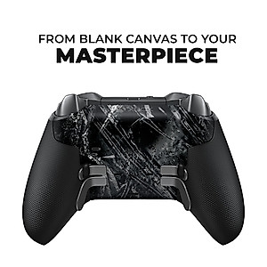 DreamController Vennom X-box Elite Controller Series 2 Limited Edition Custom Elite Series 2 Controller for X-box One/Series X/S. Made with Advanced Hydro-Dip Paint Technology (Not Just a Skin)