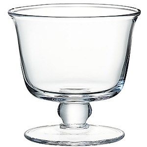 LSA International Serve Tall Dish (4 Pack), 4.5", Clear