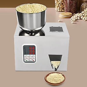 Powder Filling Machine,1-100g Automatic Filling and Packing Machine,2-5s/Bag Glitter Filling Machine,0.047-0.79 in Particle Weighing Automatic Filler (1-100g)