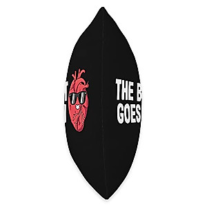 Open Heart Surgery Recovery Gifts Men & Women The Beat Goes On Get Well Open Heart Surgery Throw Pillow, 18x18, Multicolor