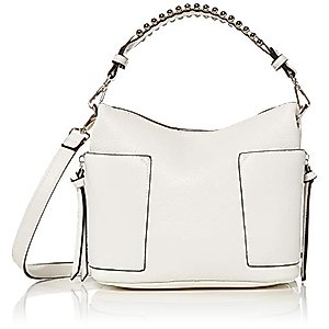 Steve Madden womens SAMMY Bucket Bag White, White, One Size US