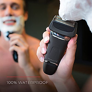 Remington XF8505 Hyperseries Smartedge Advanced Foil Shaver, Black, 1 count