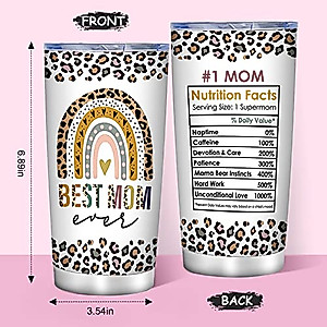 Gifts for Mom from Daughter or Son, Best Mom Ever Gifts, Birthday Day Gifts for Mom, Gifts Basket for New Mom, 7pcs Unique Gifts Set for Mom, Christmas Mothers Day Gifts