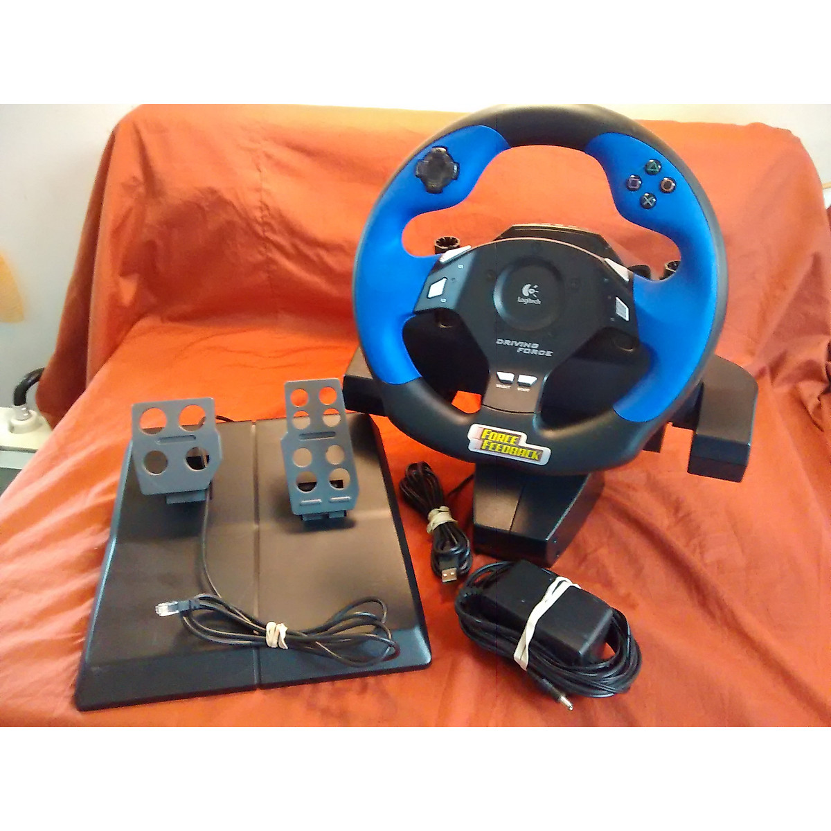 Logitech Driving Force Wheel for PlayStation 2