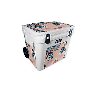 MightySkins Skin Compatible with Yeti Roadie 60 Wheeled Cooler - Personal Space | Protective, Durable, and Unique Vinyl Decal wrap Cover | Easy to Apply, Remove, and Change Styles | Made in The USA