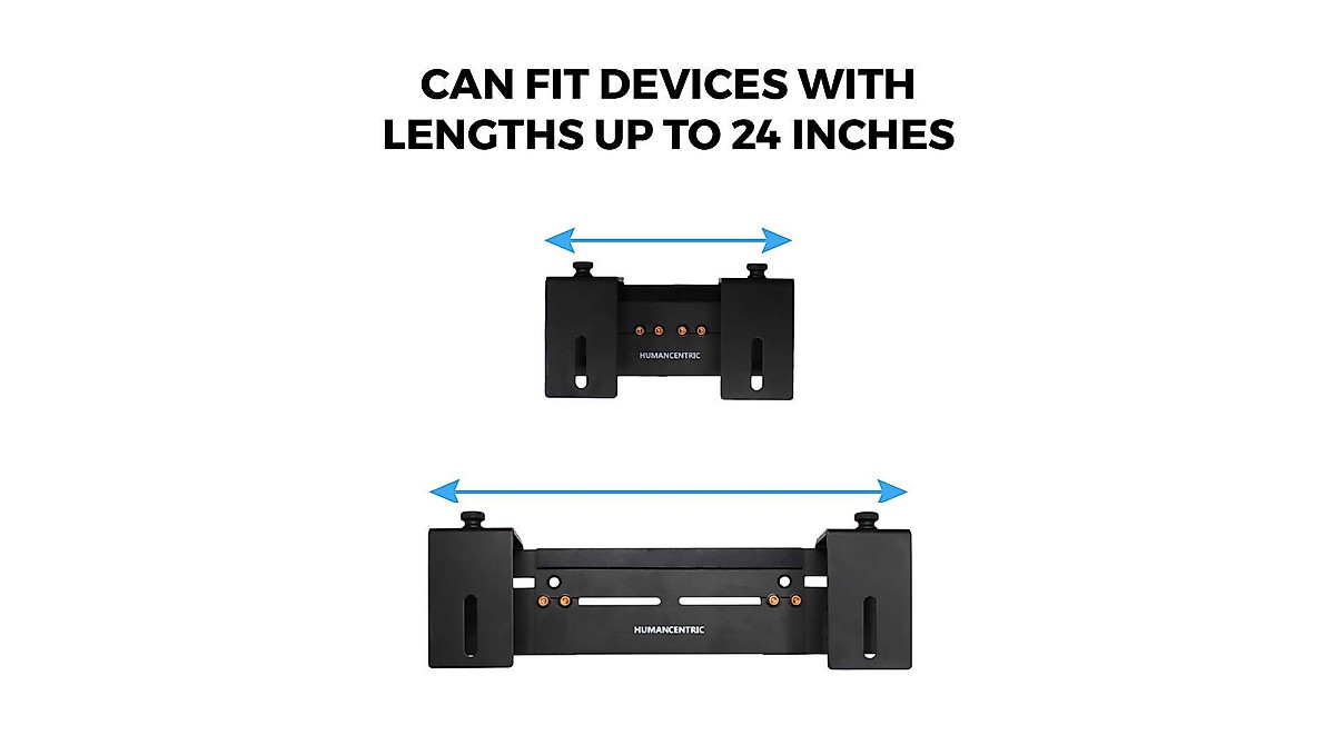 Adjustable Wall Mount for Cable Boxes & Modems