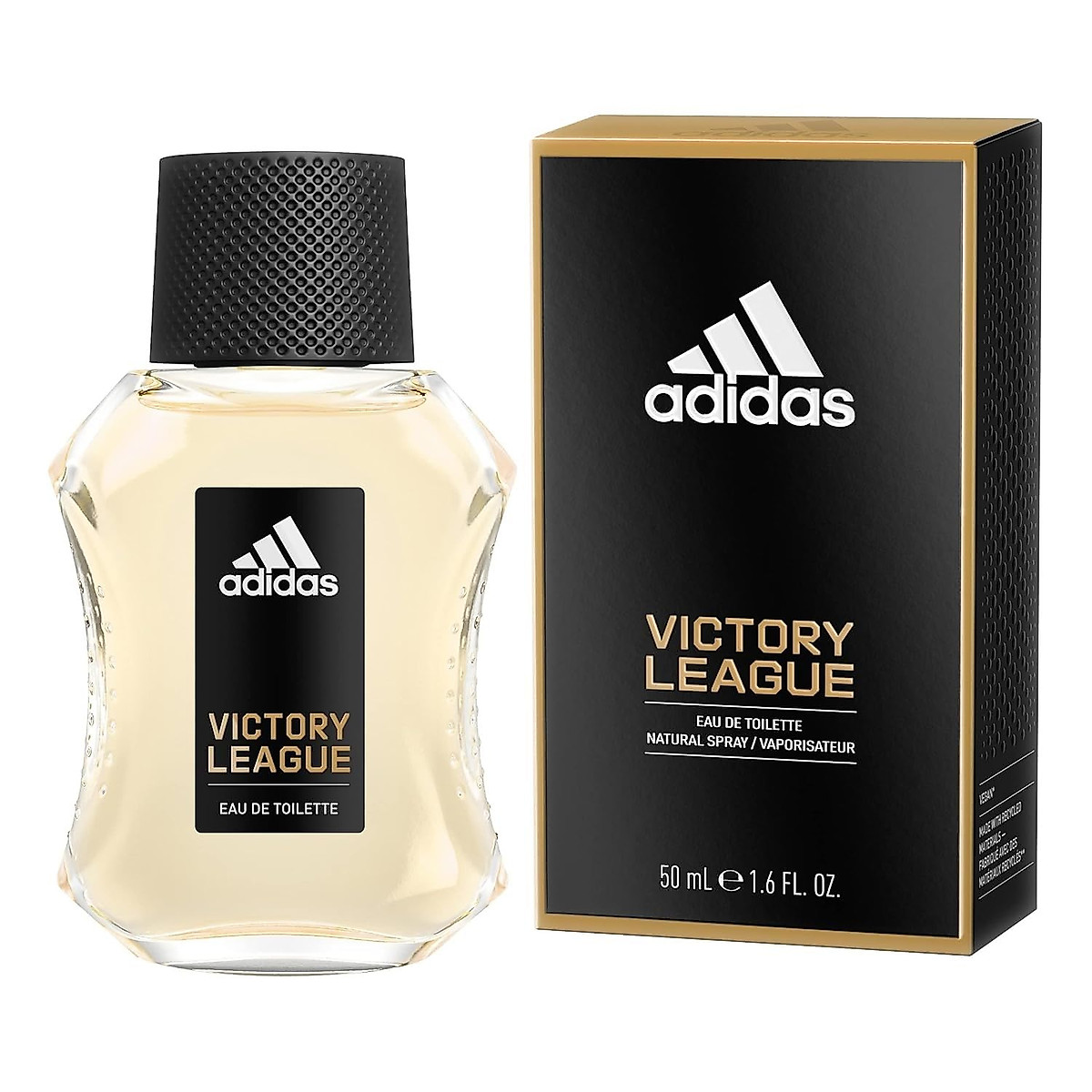 adidas Victory League Eau De Toilette Spray for Men, 1.7 fl oz