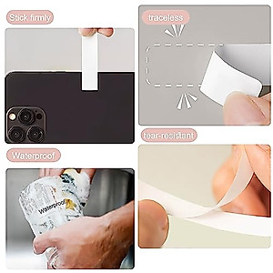 MFoffice D11/D110/D101 Label Maker Tape, White Thermal Sticker Label 0.47"×1.57" (12x40mm), Waterproof Self-Adhesive Multipurpose Labeling Tape Replacement 160 Sheets/Roll