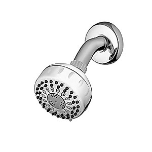 Waterpik Shower Head Power Spray 5-Mode, 1.8 GPM, Chrome, TRS-523E