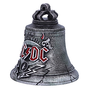 Nemesis Now ACDC Hells Bells Storage Box, Secret Compartment, Money Holder, Officially Licensed Collectible Merchandise and Gift for Rock Band Fans 13cm