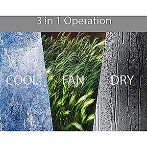 LG 10,000 BTU Window Air Conditioner, Cools 450 Sq.Ft. (18' x 25' Room Size), Quiet Operation, Electronic Control with Remote, 3 Cooling & Fan Speeds, Energy Star, Auto Restart, 115V, White