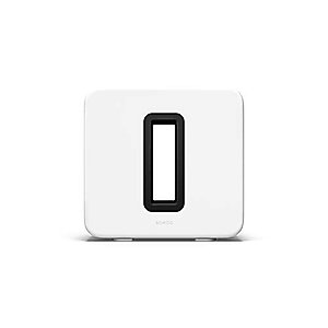 Sonos Sub (Gen 3) - The Wireless Subwoofer for Deep Bass - White
