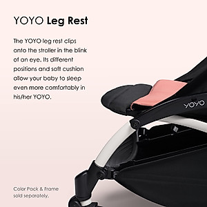 Stokke BABYZEN YOYO Leg Rest - Reclined Position & Padded Cover (Included) Provide Additional Comfort in Stroller - Easy to Attach & Clean