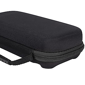 Game Console Storage Bag, Thickened Scratch Proof Lining Gamepad Carrying Pouch Protective for Game Controller (Black Zipper Regular)