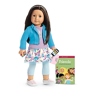 American Girl Truly Me 18-inch Doll #60 with Blue Eyes, Black-Brown Hair, and Light Skin Tone with Neutral Undertones