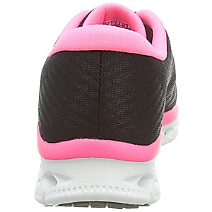 Skechers Woman Glide-Step Flex - Sheer Virtue 104309 Black/Hot Pink (us_Footwear_Size_System, Adult, Women, Numeric, Medium, Numeric_10)