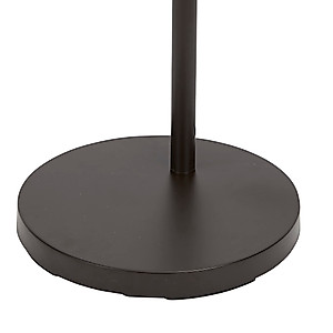 Decor Therapy Laurette 3-Light Metal Floor Lamp, Black