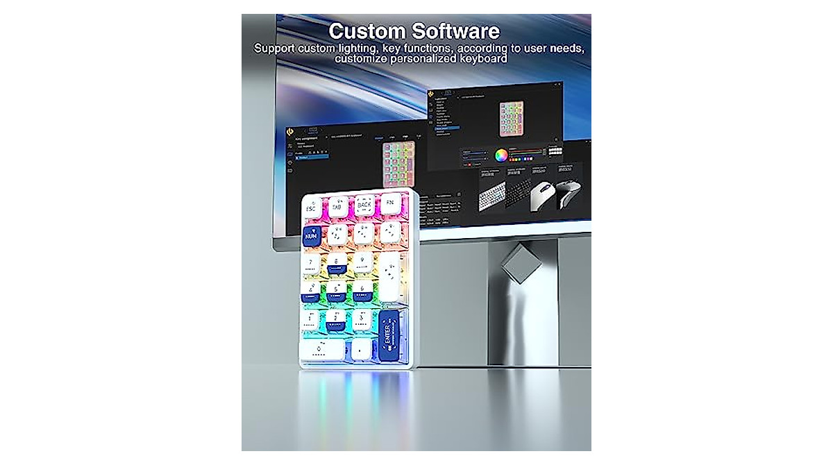 SOLAKAKA K21 RGB Wireless Mechanical Numpad