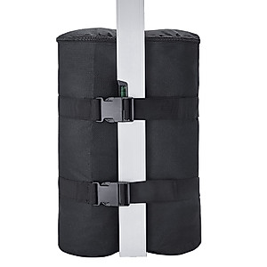 Extra Large Canopy Weight Bags(320 lbs) Set of 4, Heavy Duty Leg Gazebo Extra Large Weights Sand Bags for Pop up Canopy Tent, Instant Outdoor Sun Shelter, Patio Umbrella