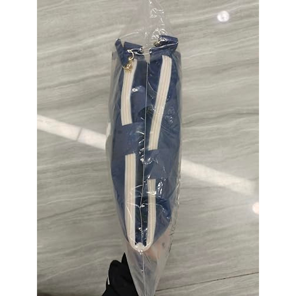 ETRONIK Gym Bag for Women, Travel Duffel Bag with USB Charging Port, Weekender Overnight Bag with Wet Pocket and Shoes Compartment for Women, Travel, Gym, Yoga (Dark Blue)