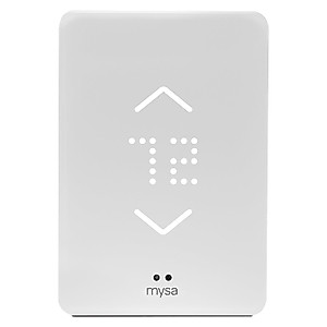 Mysa Smart Thermostat for Electric Baseboard and in-Wall Heaters V2 | Connects with Smart Devices, Control Remotely, Pairs with WiFi or NFC, Easy Connection & Setup, Energy Saving