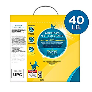 Purina Tidy Cats Clumping Cat Litter, Instant Action Multi Cat Litter - 40 lb. Box
