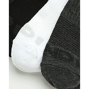 AND1 Men's Socks - PROPLATINUM Lightweight Quarter Cut Socks (12 Pack), Size Shoe size: 6-12.5, Assorted