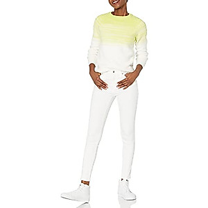 Amazon Essentials Women's Skinny Jean, White, 12