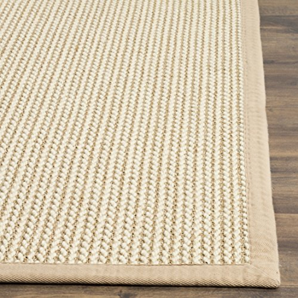 SAFAVIEH Natural Fiber Collection 9' x 12' Beige NF475B Premium Sisal Area Rug