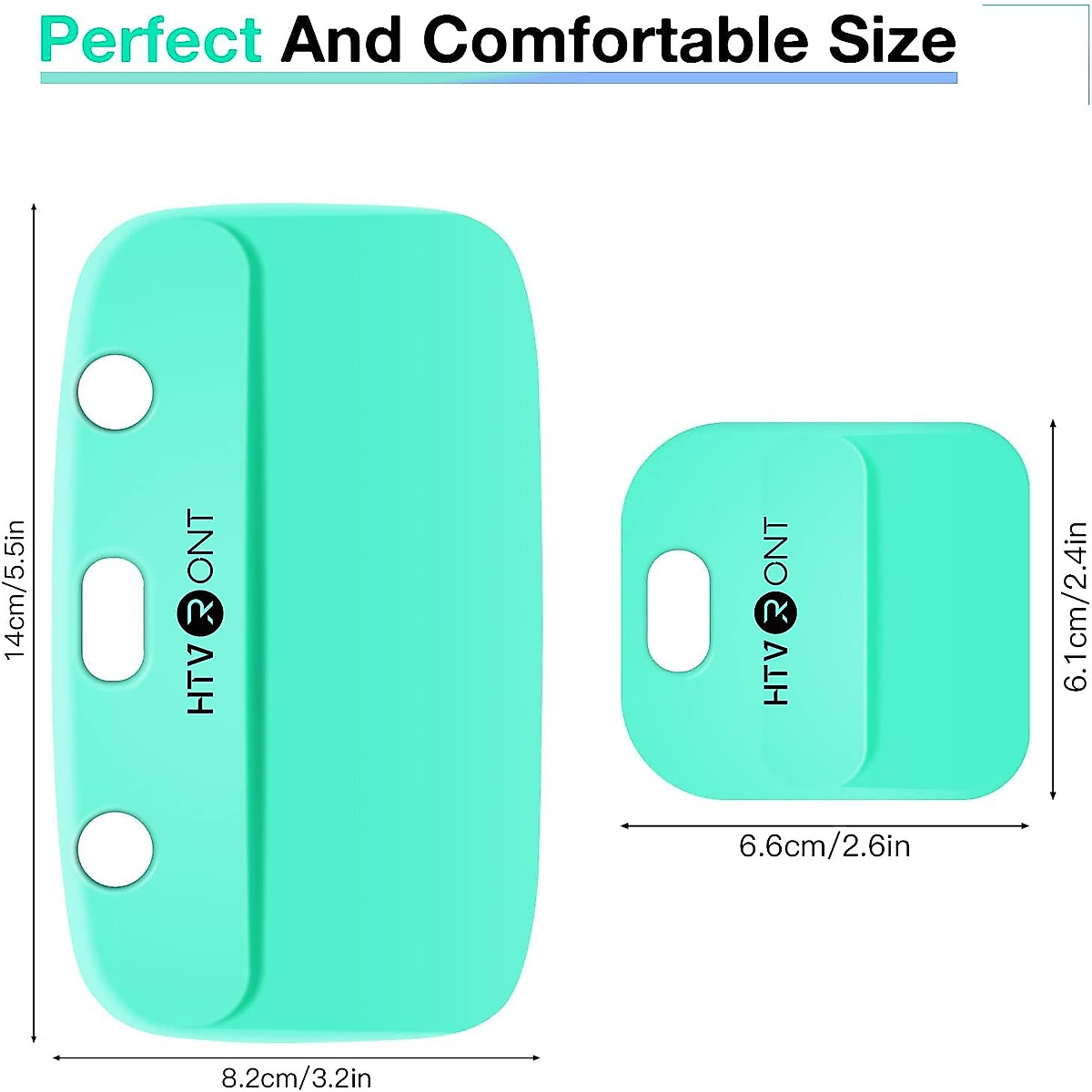 HTVRONT Vinyl Scraper - 2Pack Scraper Tools for Vinyl, Craft Weeder Vinyl Tool Kit Basic Tool-Scraper for Vinyl