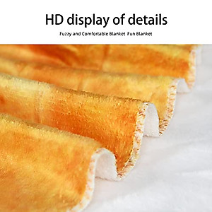 XIAOMUWU Waffles Blanket for Adults and Kids, Funny Food Throw Blanket, Novelty Gifts for Everyone, Soft Throw Blanket for Bed Couch or Travel (60 Inches Waffle)