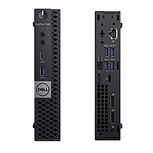 Dell Optiplex 7060 Mini PC Desktop, Micro Computer w/Intel Core i5-8500T 3.5GHz, 16GB RAM, 512GB SSD, WiFi, Bluetooth, Windows 11(Renewed)