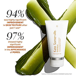 Kate Somerville ExfoliKate Intensive Exfoliating Treatment – Salicylic Acid and Lactic Acid Super Facial Scrub Improves Texture and Pores, 0.5 Fl Oz