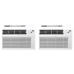 LG 10000 BTU Window Air Conditioners [2023 New] & 8000 BTU Window Air Conditioners 2023 New Remote Control WiFi Enabled App Ultra-Quite Washable Filter Cools 340 Sq. Ft