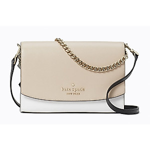 Kate Spade Carson Convertible Crossbody Handbag With Card Case (Warm beige)