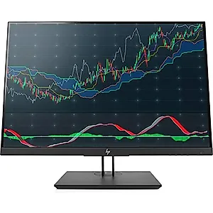 HP Z24n G2 24 inches LED LCD Monitor - 16:10-5 ms GTG (Renewed)