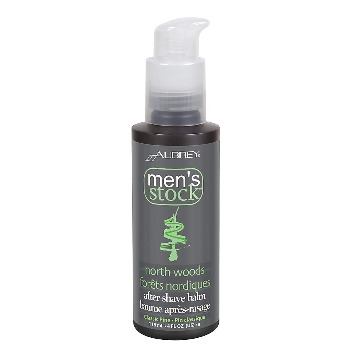 AUBREY North Woods After Shave Balm 4 ounce