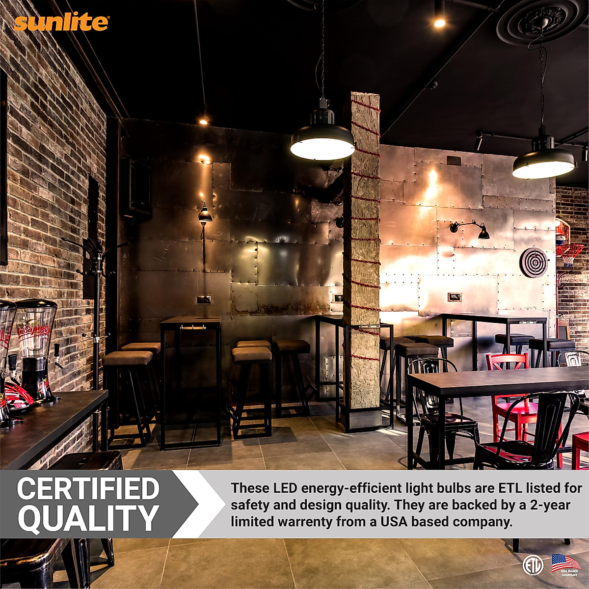 Sunlite LED R14 Mini Flood Light Bulbs, 4 Watts (25W Equivalent), 250 Lumens, Medium (E26) Base, Dimmable, ETL Listed, 2700K Soft White, for China and Curio Cabinet Light, 3 Count