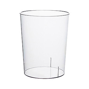 Modern Trash Can Clear Trash Can for Desk Rubbish Bin Round Waste Paper Basket Wastepaper Baskets for Living Room Bathroom Car Home Decor, 22cmx25cm